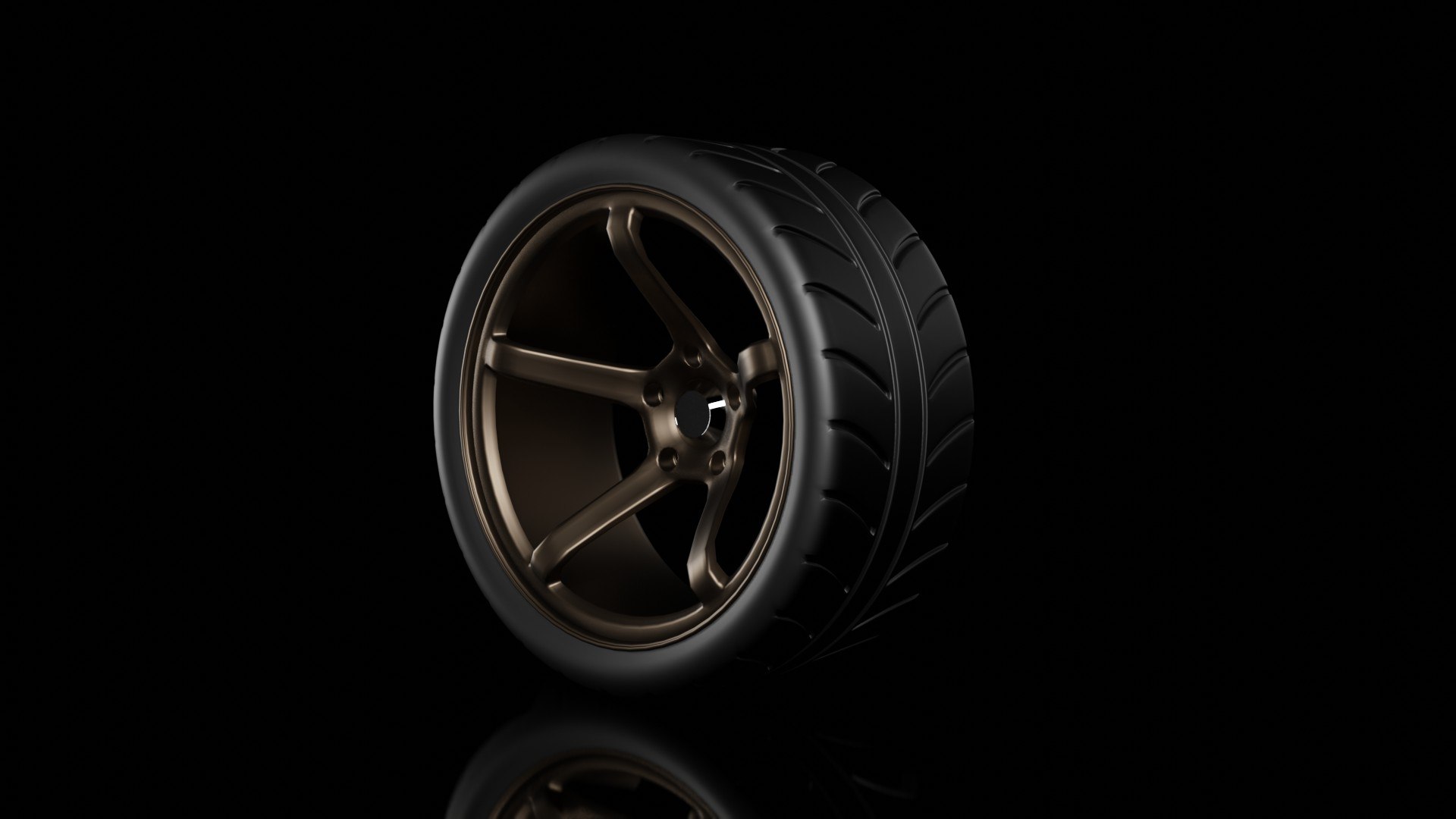 3D Custom Aftermarket Wheel Model - TurboSquid 2339700