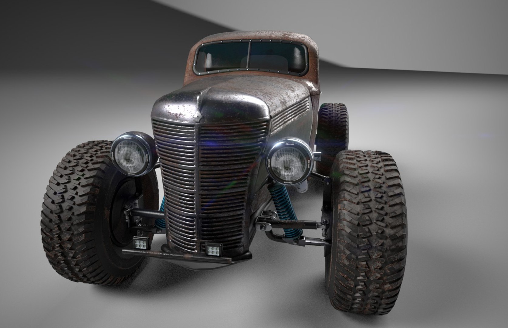 Custom Off Road Truck 3D - TurboSquid 1859559