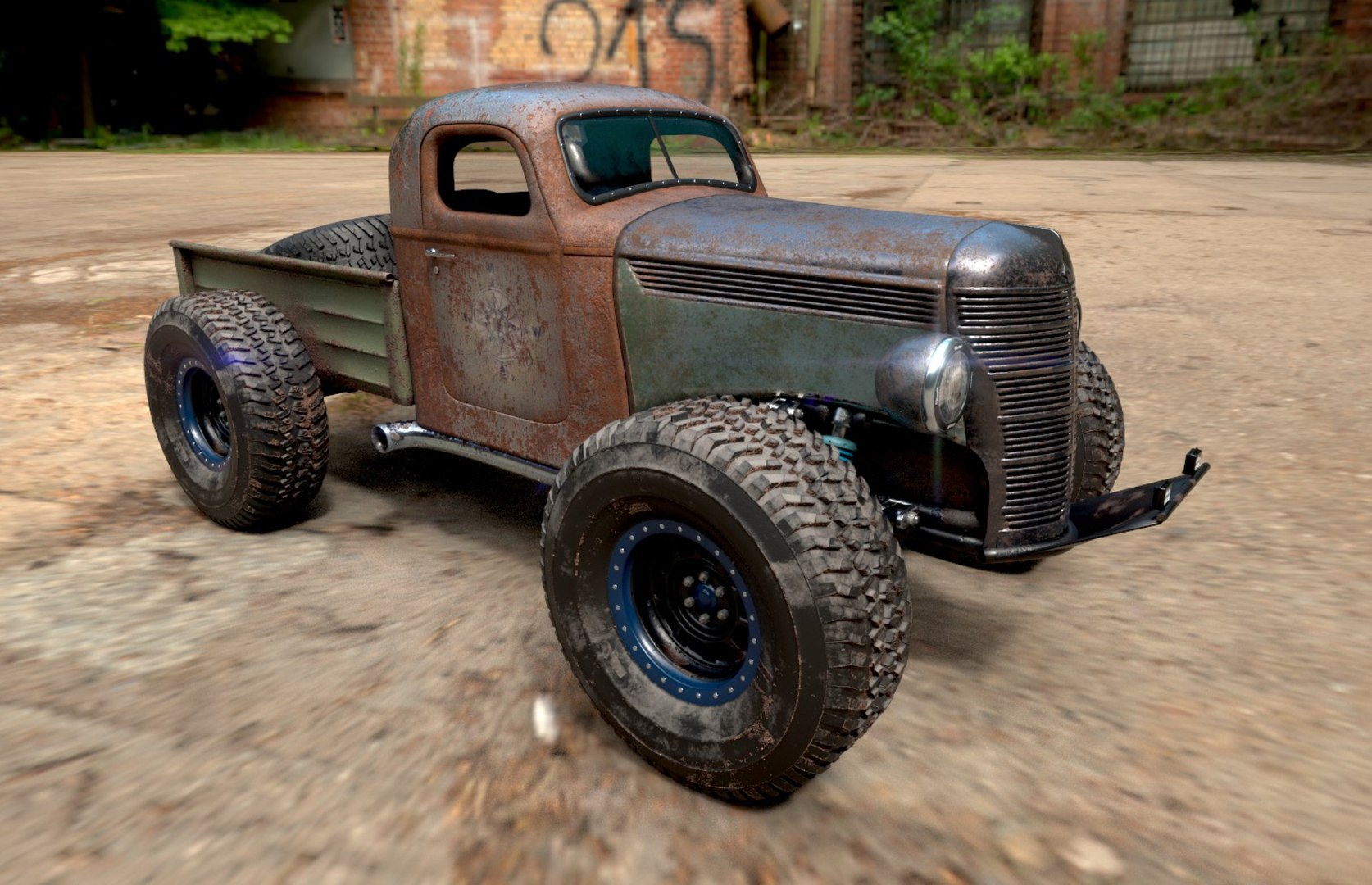 Custom Off Road Truck 3D - TurboSquid 1859559