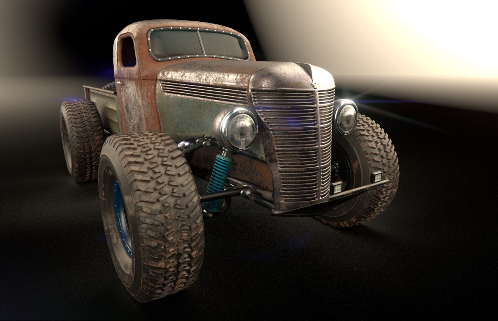 Custom Off Road Truck 3D - TurboSquid 1859559