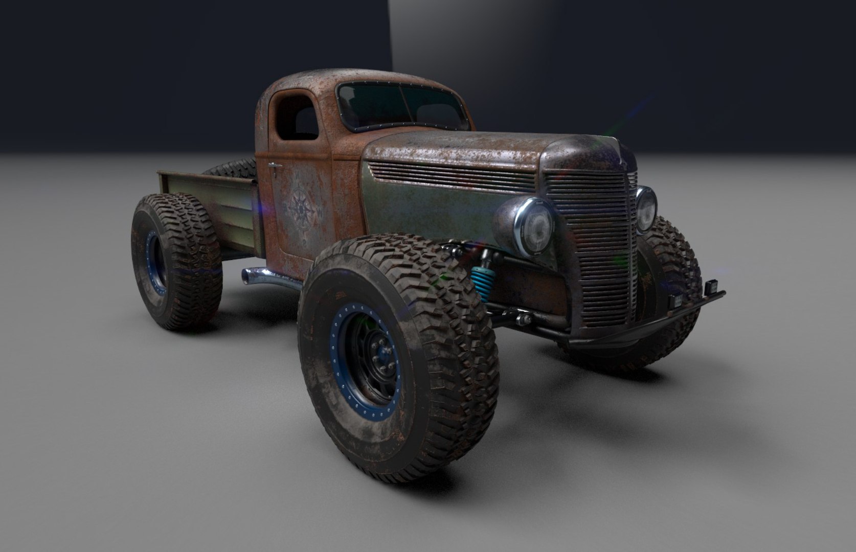 Custom Off Road Truck 3D - TurboSquid 1859559