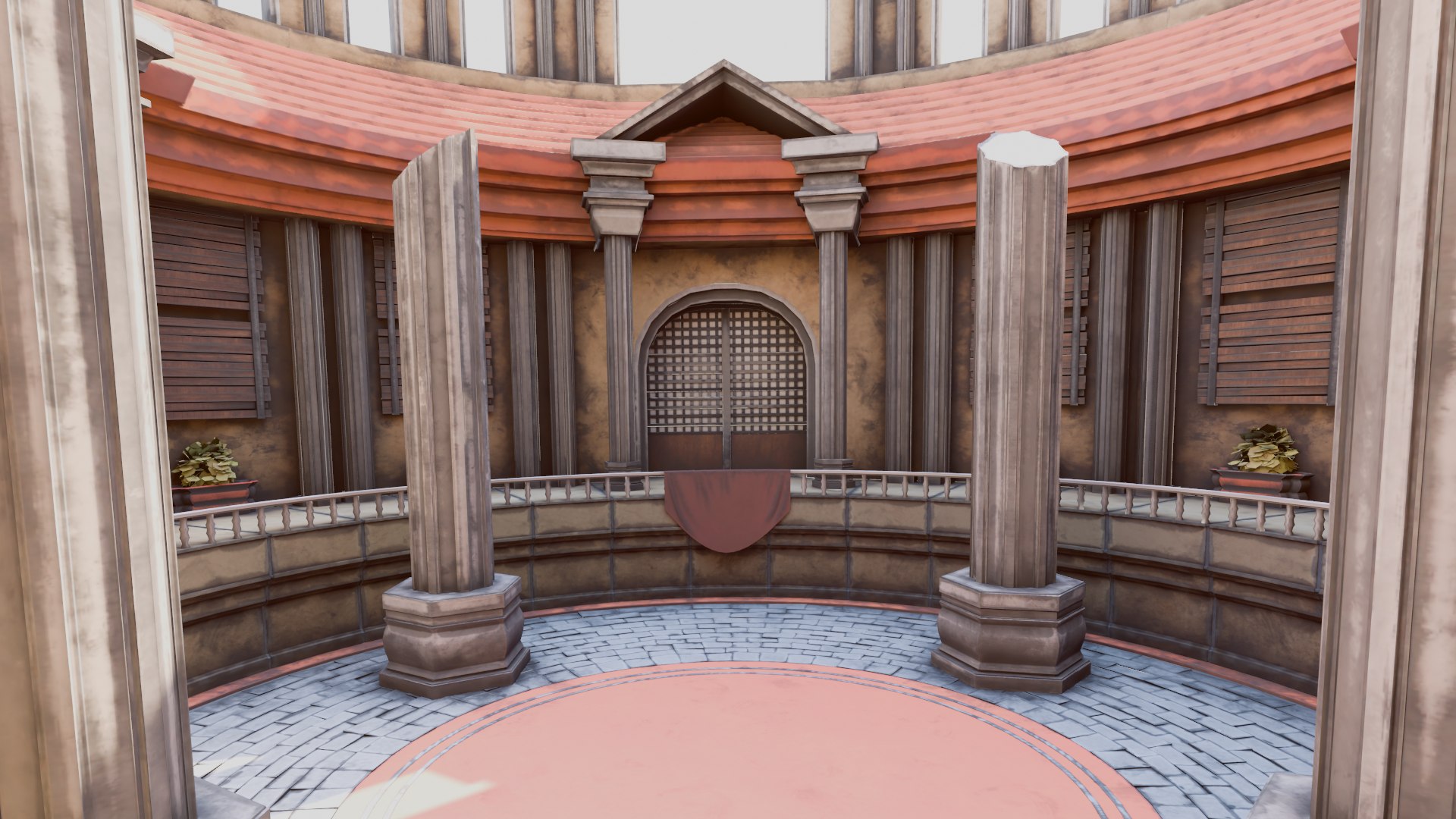 VR Arena 3D Model - TurboSquid 2153438