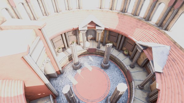 modelo 3d Arena de realidad virtual - TurboSquid 2153438