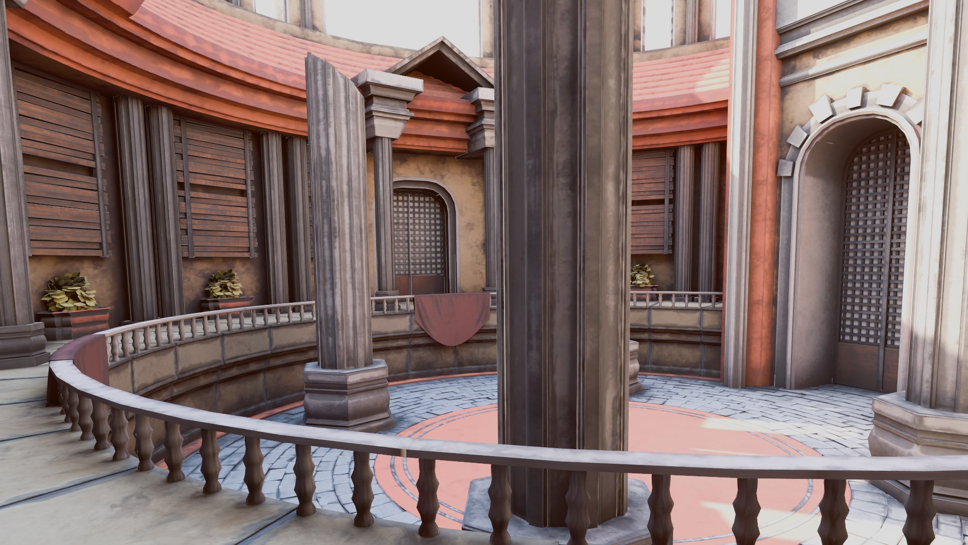 VR Arena 3D Model - TurboSquid 2153438