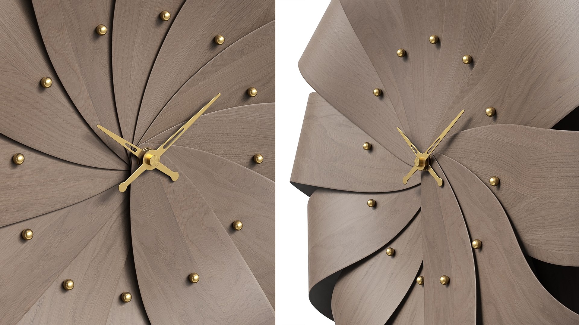 Roche Bobois Wall Clock Fiore 3D Model - TurboSquid 2249247