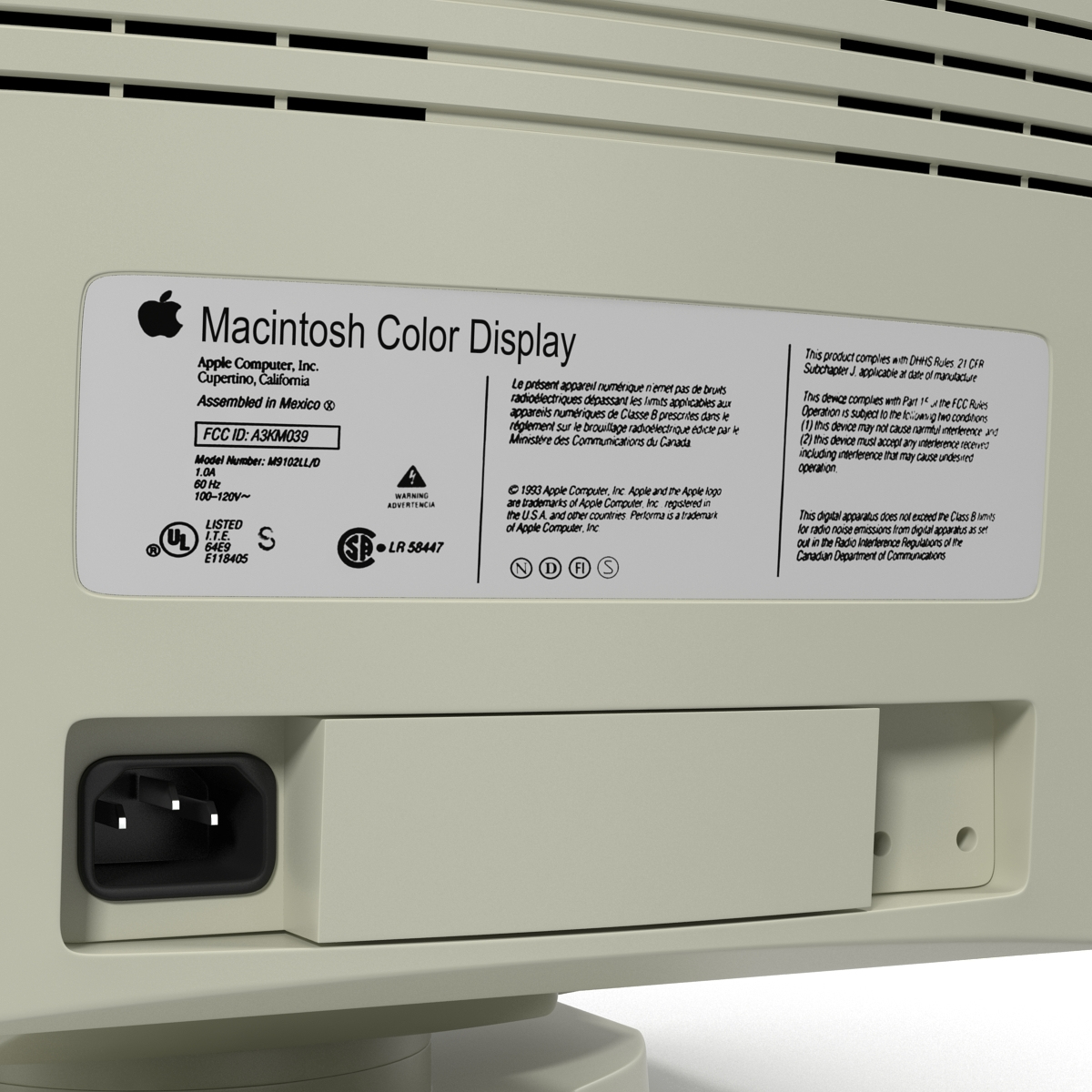 apple macintosh color display max