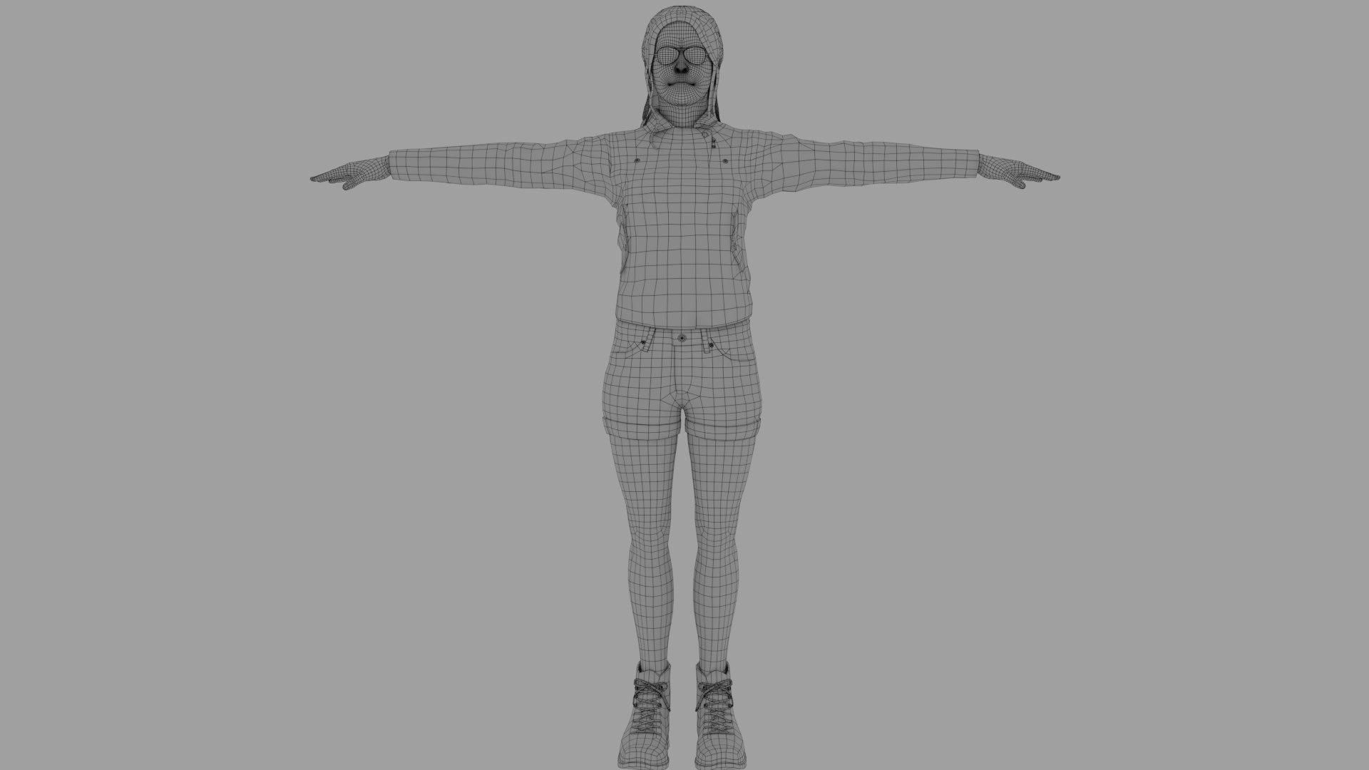 3D Rigged Female Model - TurboSquid 1687840