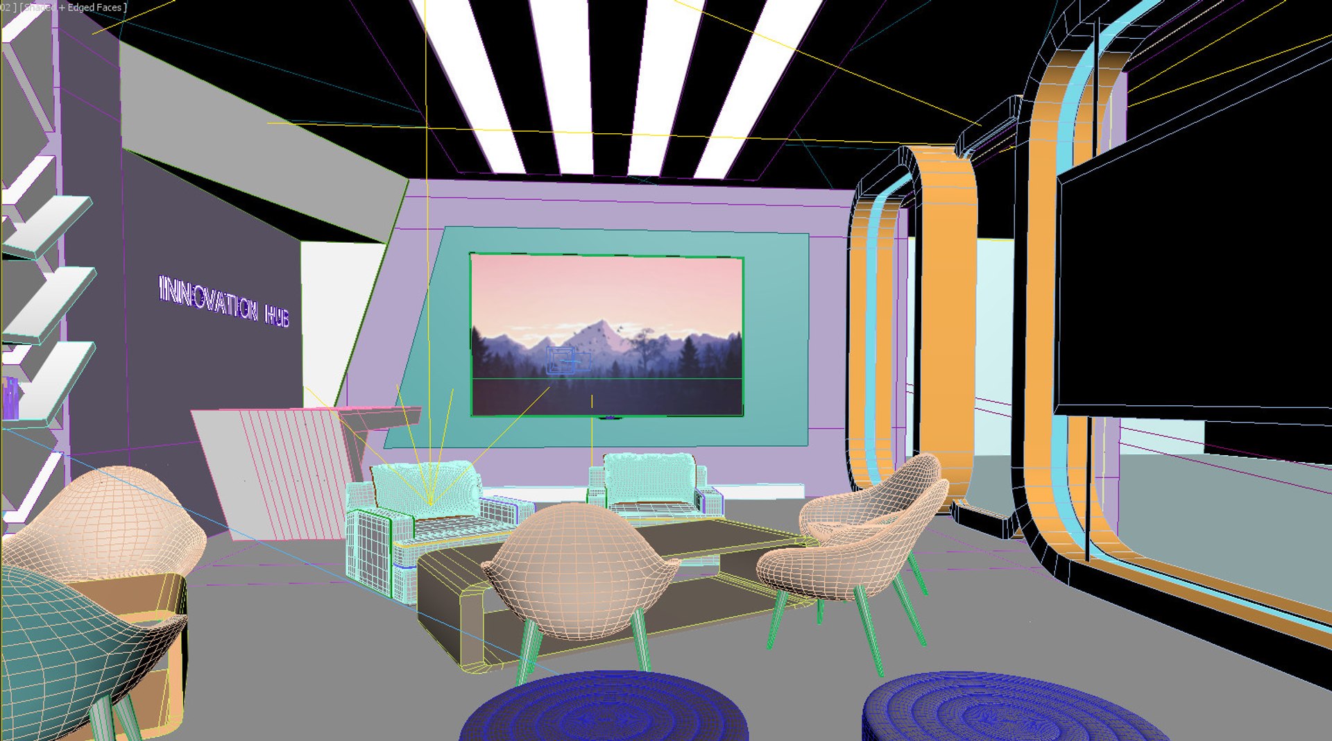 Innovation Hub 3D Model - TurboSquid 1871831