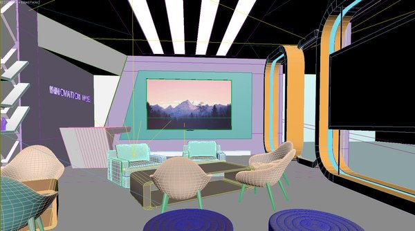 Innovation hub 3D model - TurboSquid 1871831