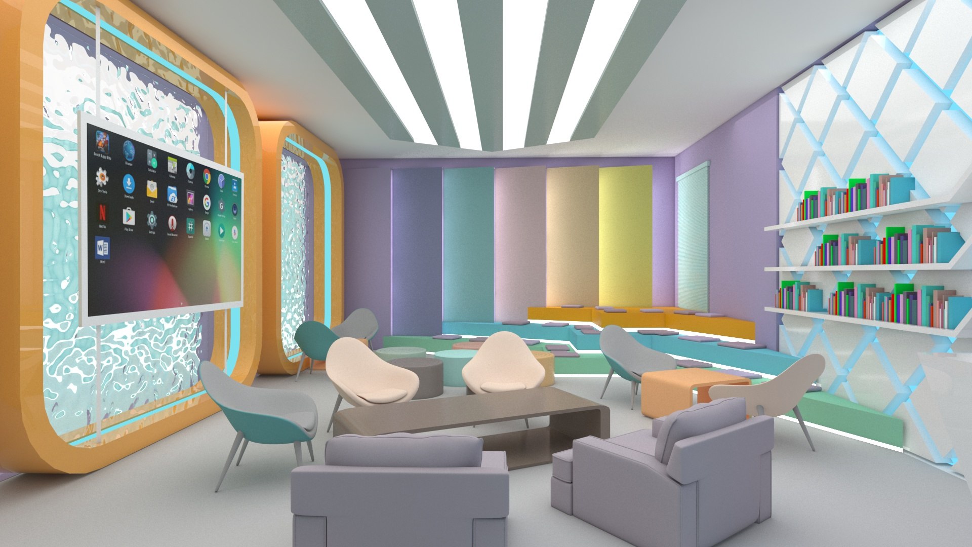 Innovation Hub 3D Model - TurboSquid 1871831