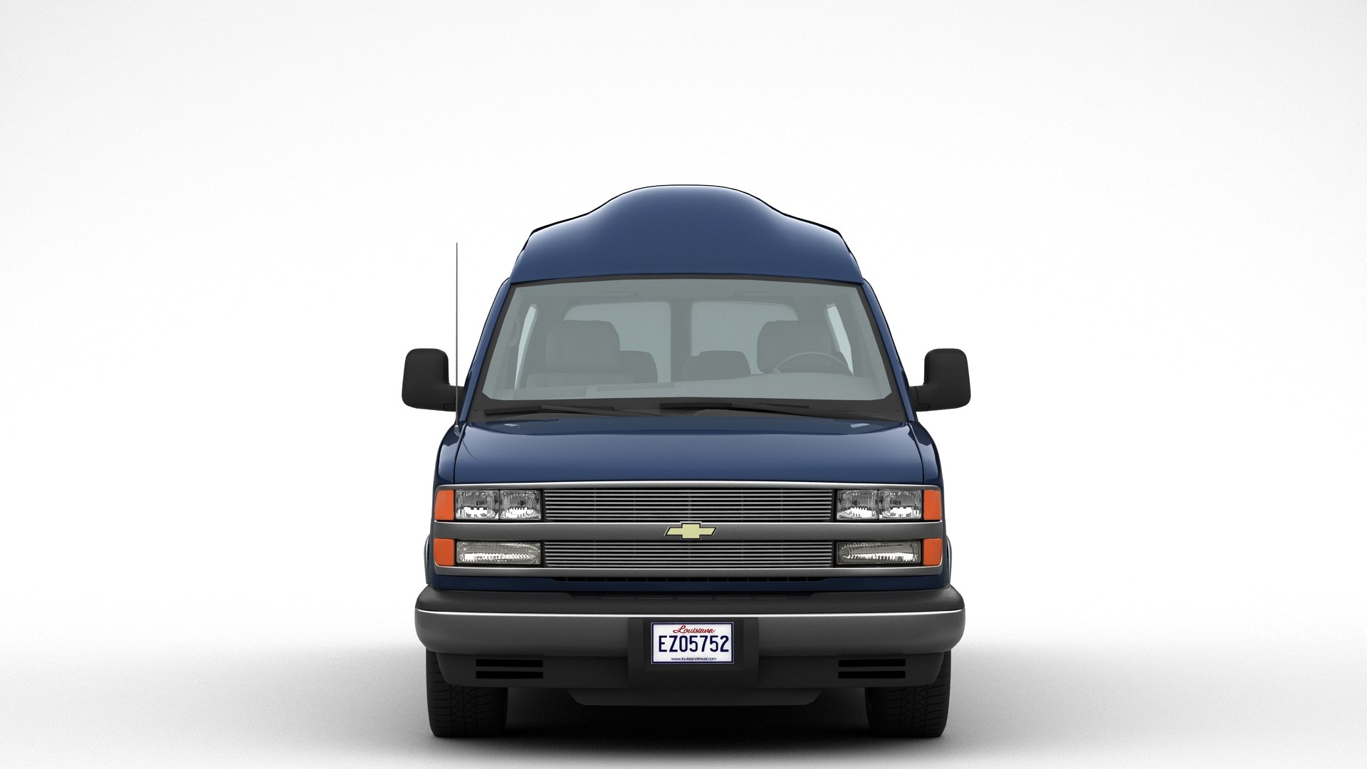 Chevrolet Express Van 1997 Model - TurboSquid 1998921