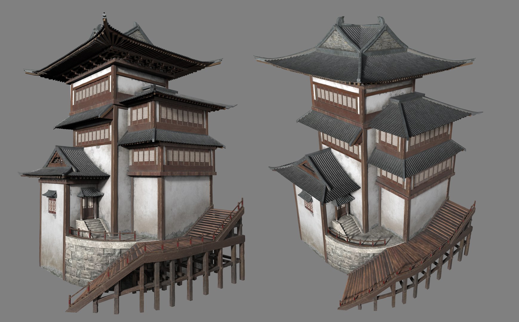 Ancient Architecture 3D - TurboSquid 2147607