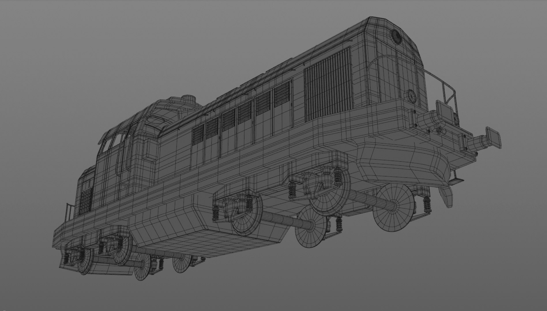 3D Model Diesel Locomotive Hydraulic - TurboSquid 1671410