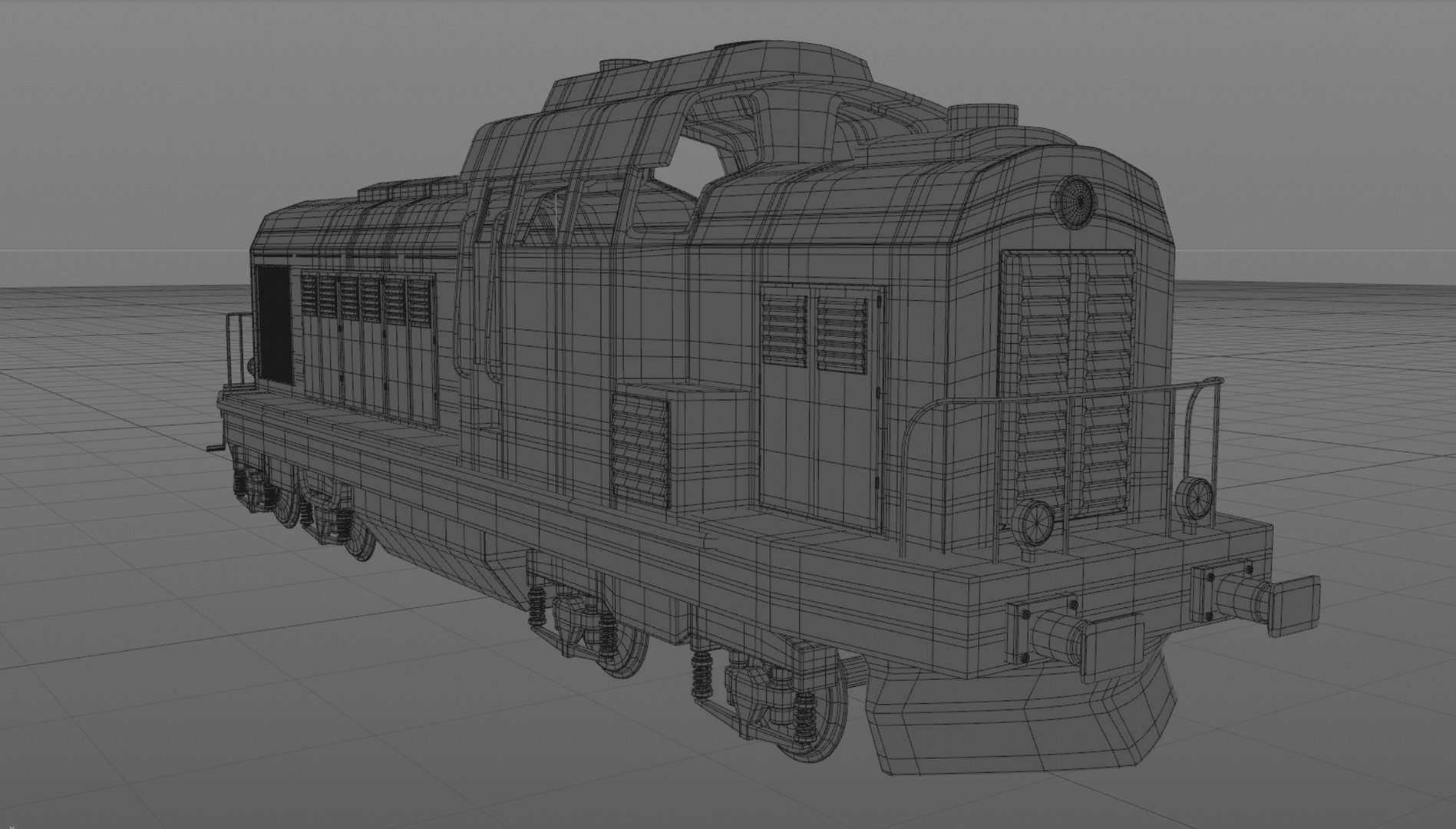 3D Model Diesel Locomotive Hydraulic - TurboSquid 1671410