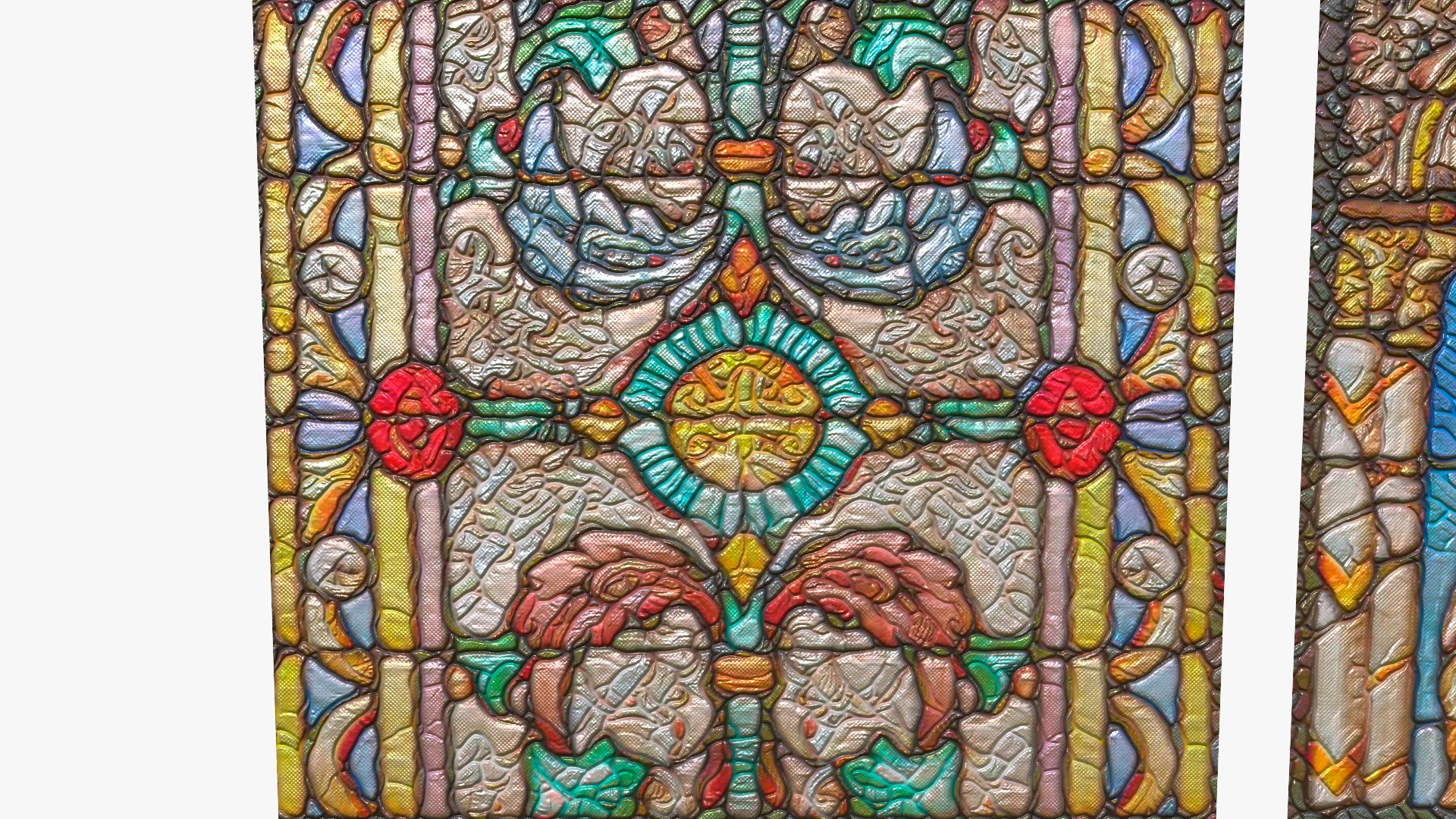 Stained Glass 3D Model - TurboSquid 1820385