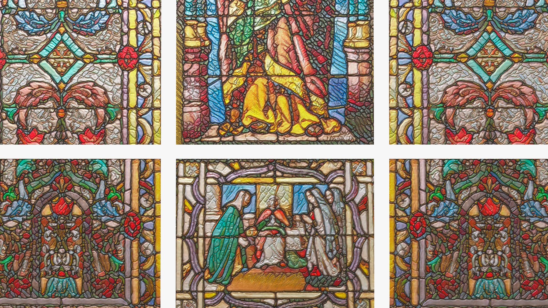 Stained Glass 3D Model - TurboSquid 1820385