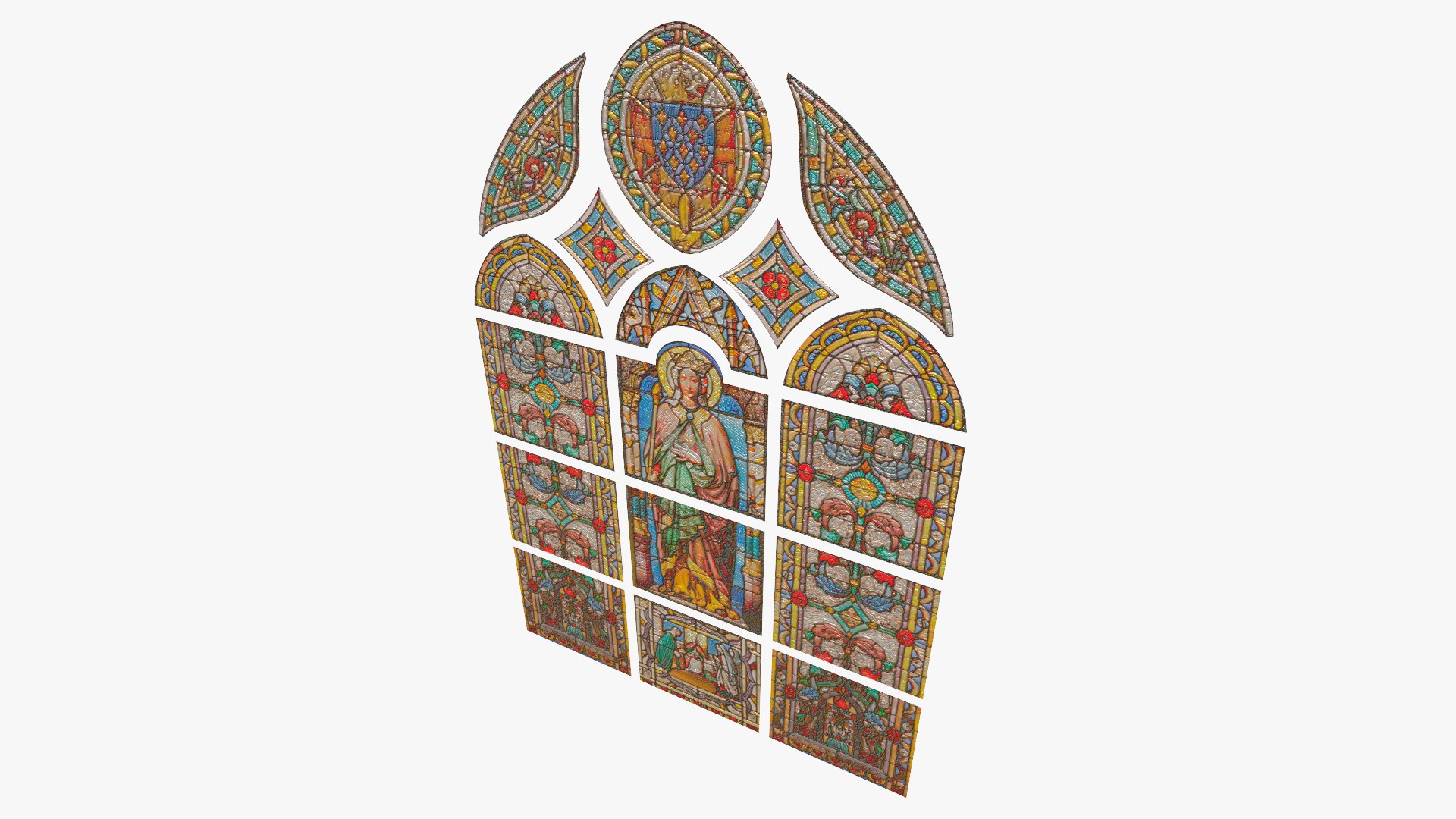 Stained Glass 3D Model - TurboSquid 1820385