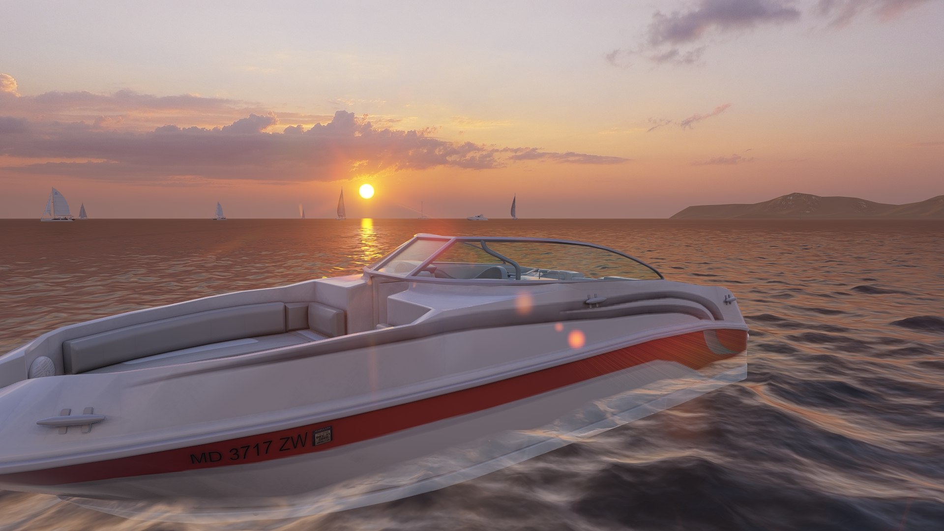 Speed Boat 3D - TurboSquid 2291858