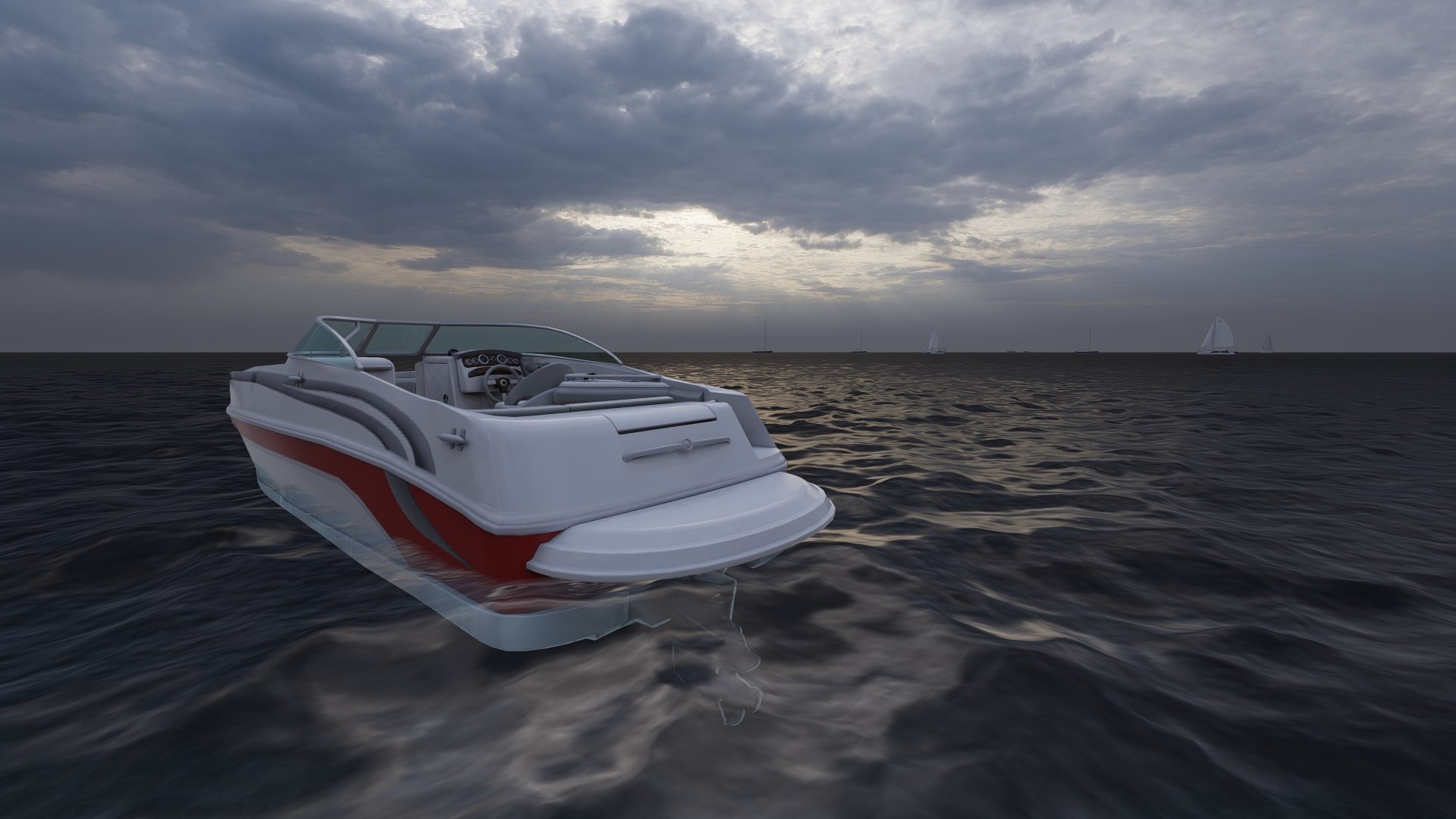 Speed Boat 3D - TurboSquid 2291858
