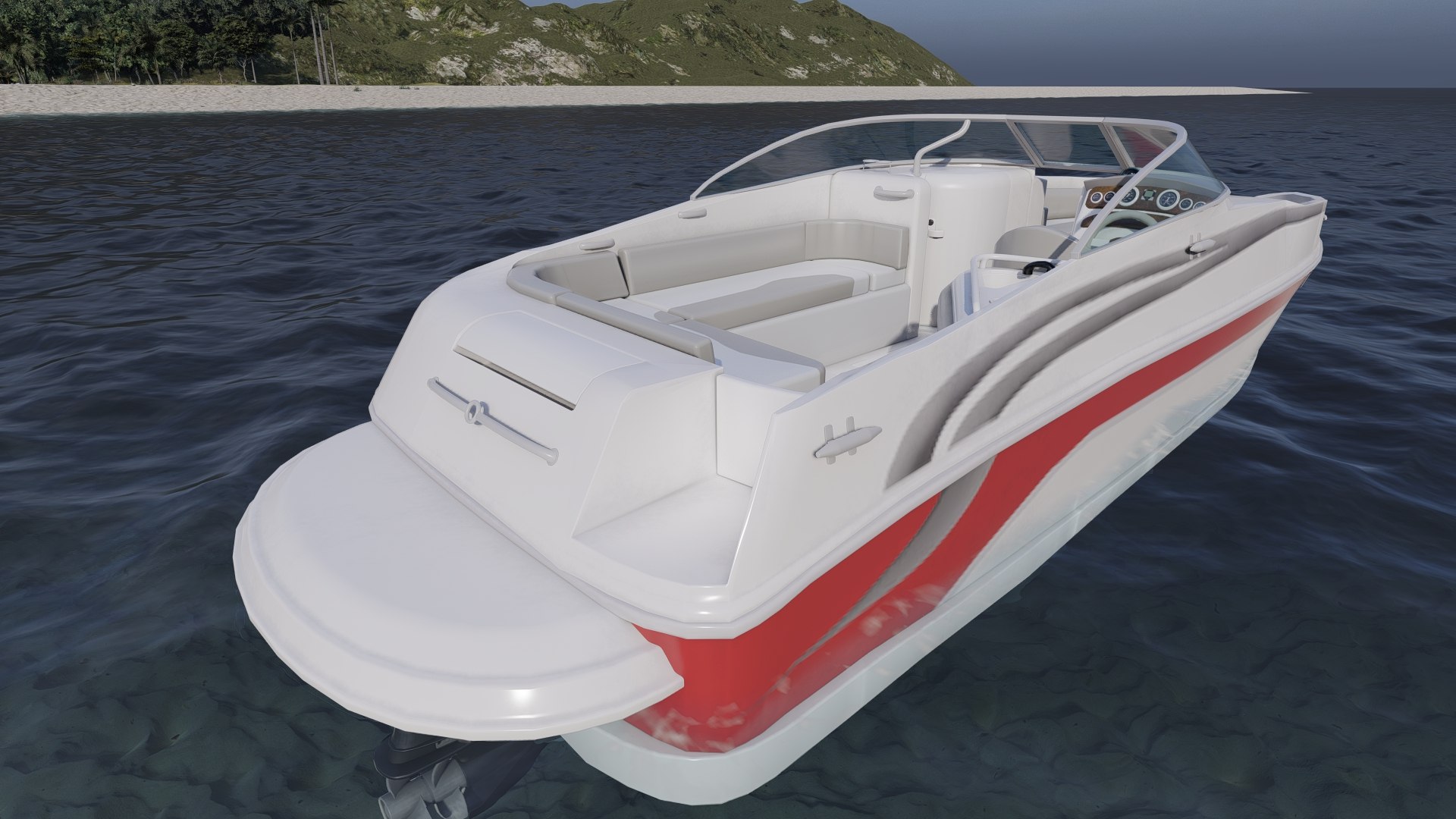 Speed Boat 3D - TurboSquid 2291858