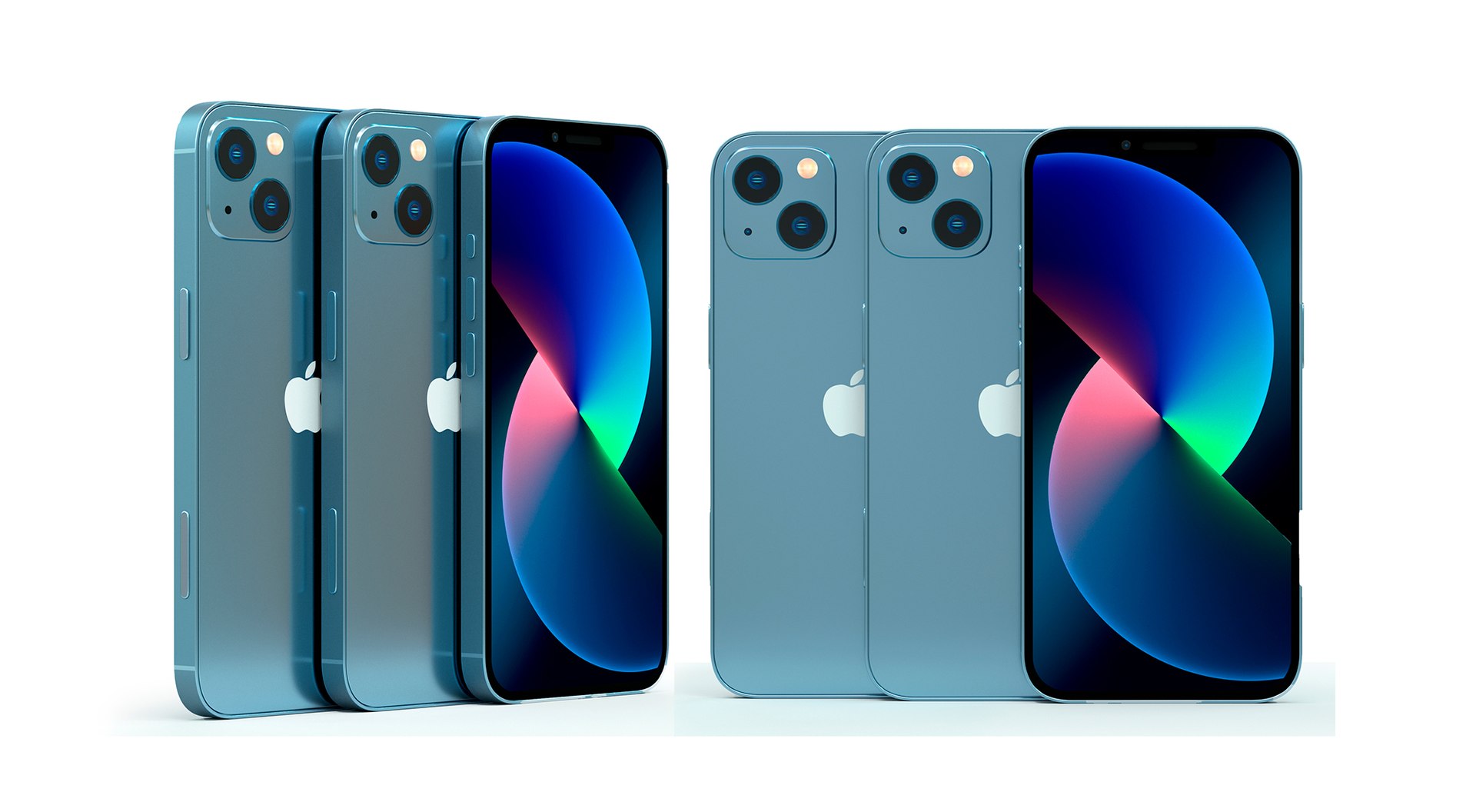 IPhone-13-sierre-blue-2013-Corona 3D model - TurboSquid 1931917