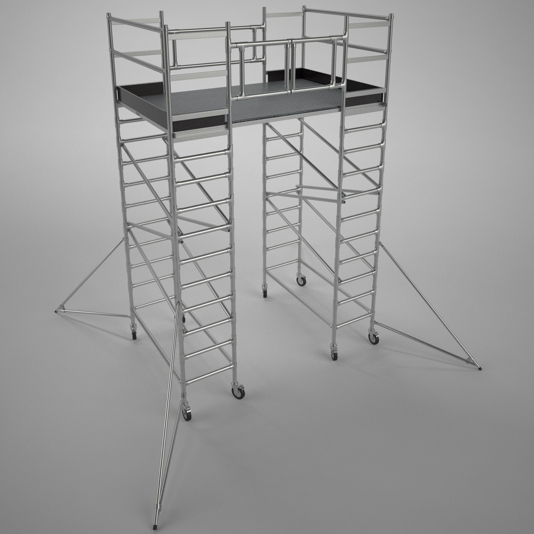 3D Scaffold Towers - TurboSquid 1501291