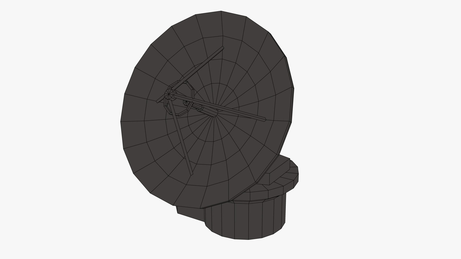 3D Model Radar Dish - TurboSquid 1448160