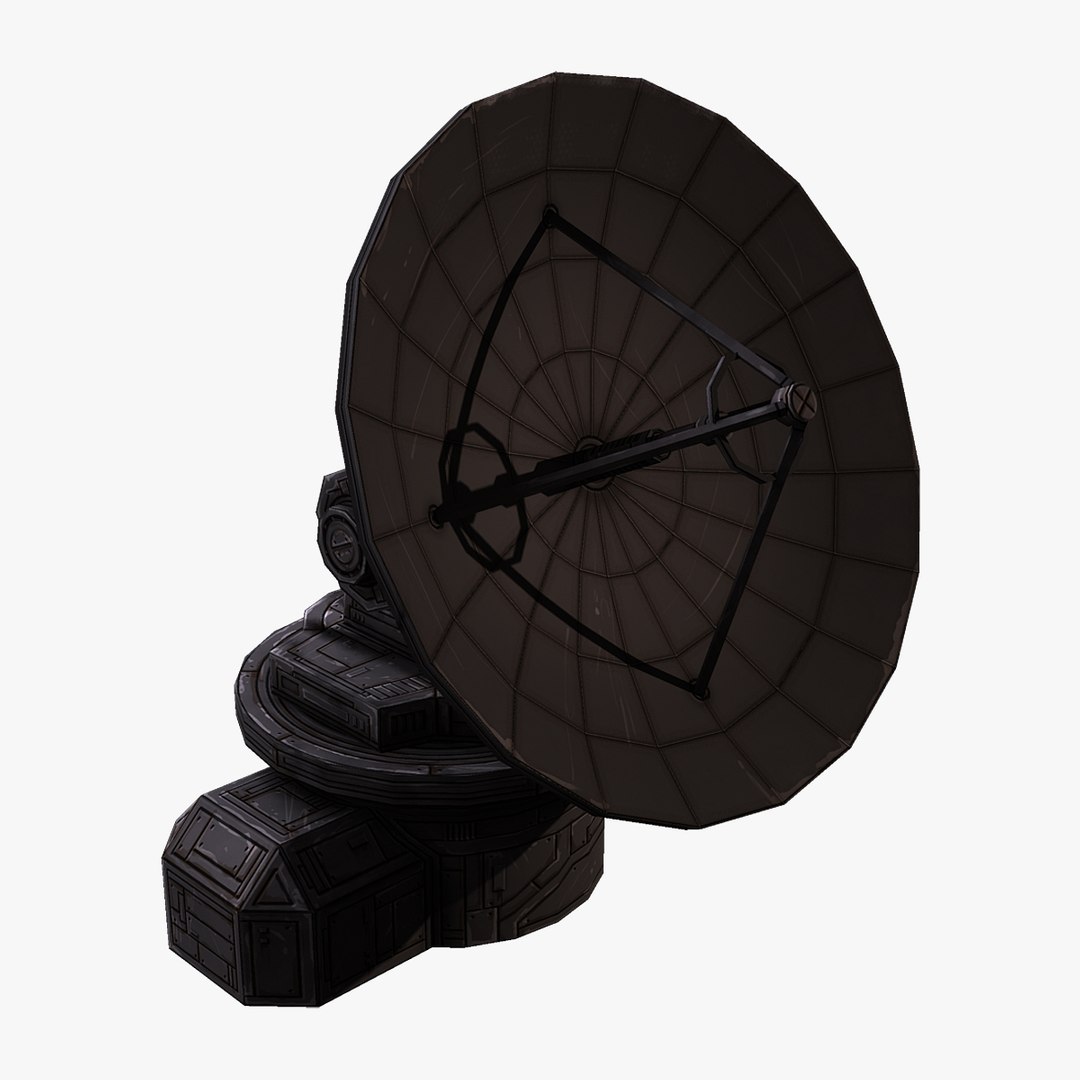 3D Model Radar Dish - TurboSquid 1448160