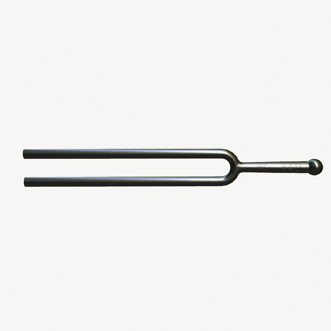 A 440 Tuning Fork 3D model - TurboSquid 1884243
