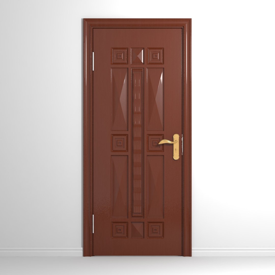 3d interior door model