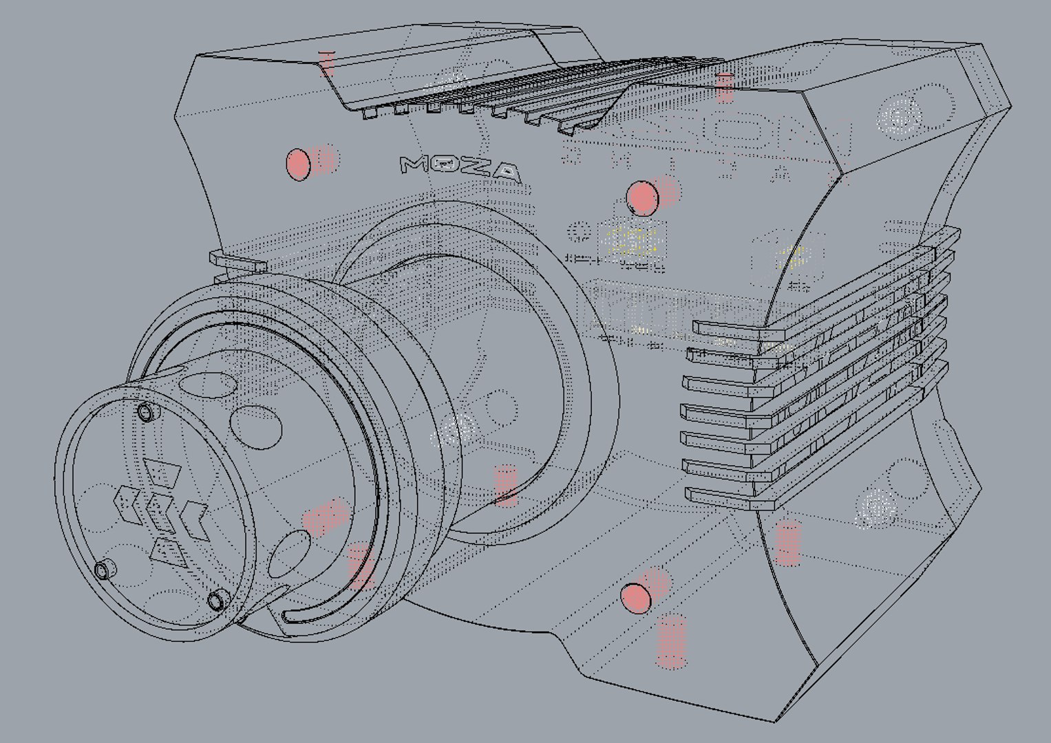 Moza Racing R9 V2 3D Model - TurboSquid 2347806