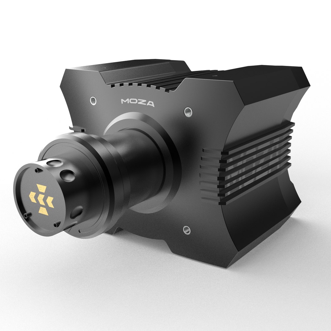 Moza Racing R9 V2 3D Model - TurboSquid 2347806