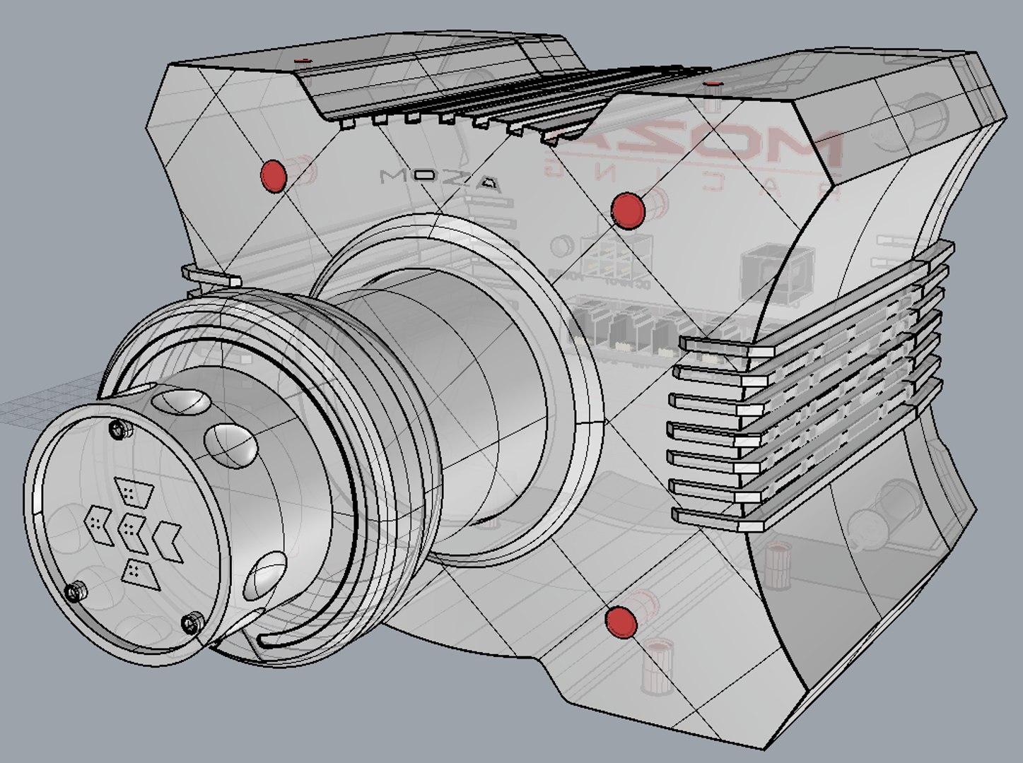 Moza Racing R9 V2 3D Model - TurboSquid 2347806