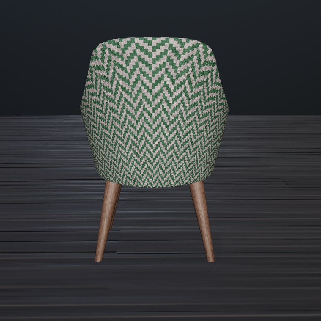 Chair Low-poly 3D Model - TurboSquid 2063640