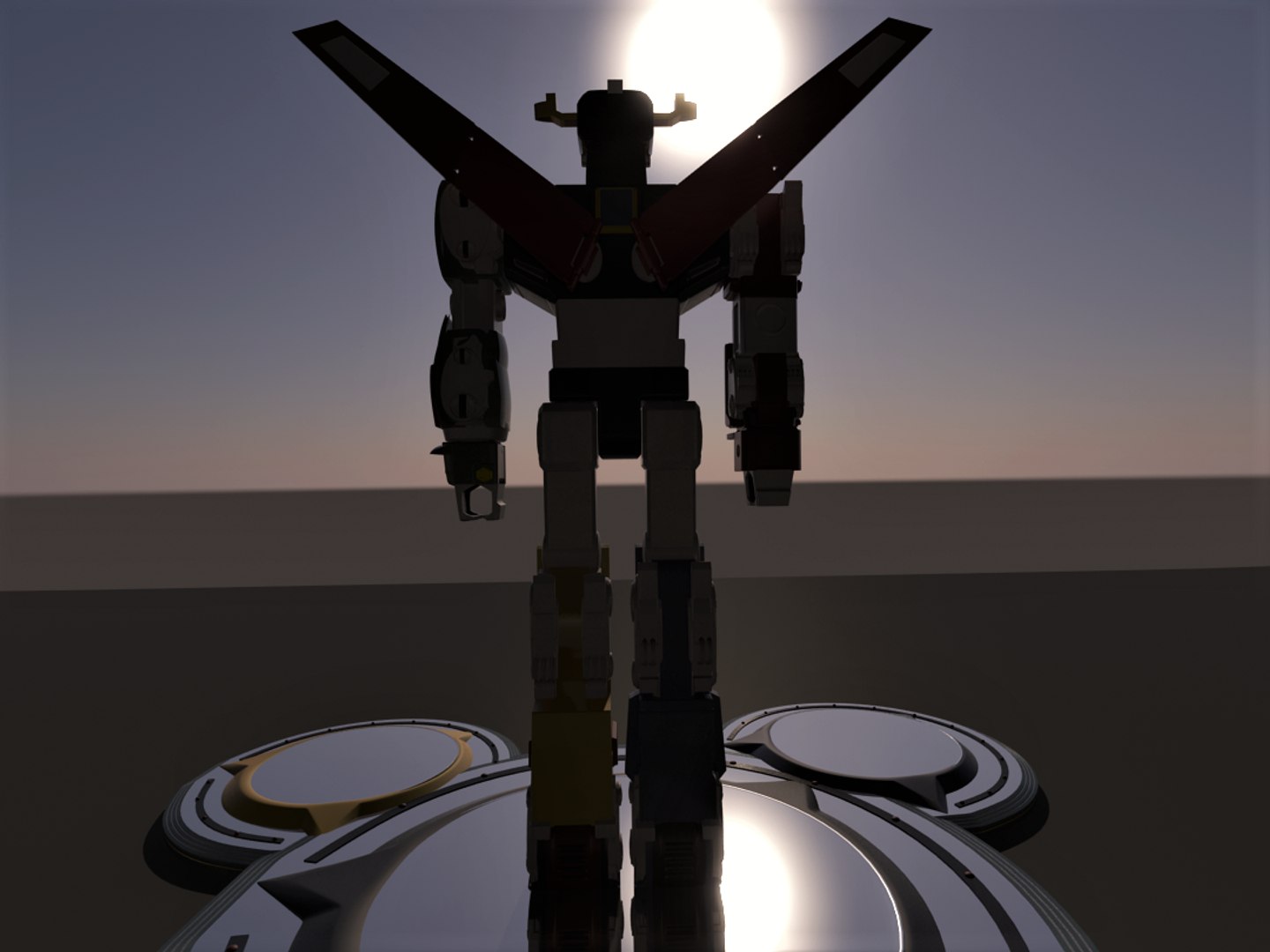 3D Voltron Golion - TurboSquid 1344956