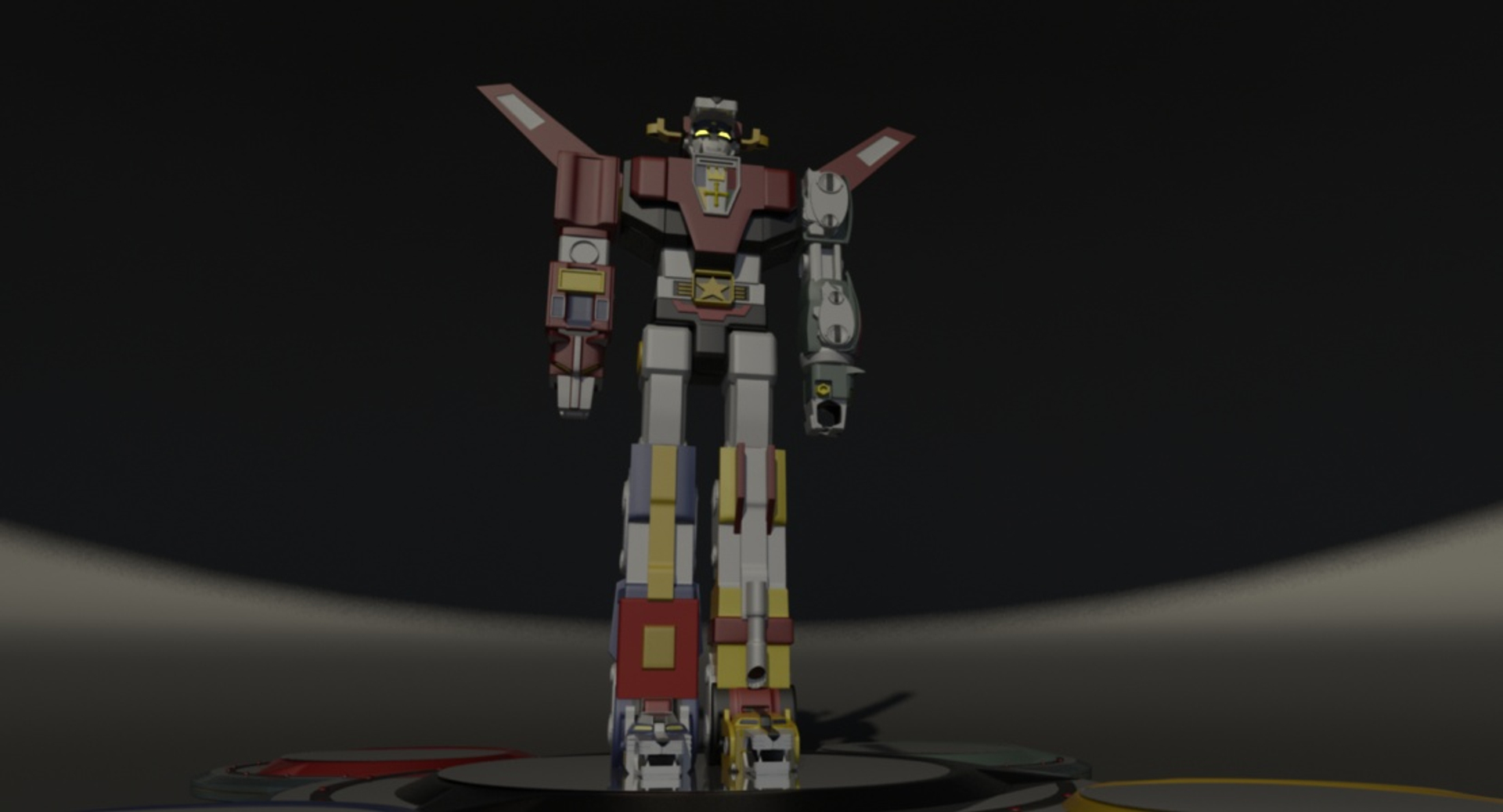 3D Voltron Golion - TurboSquid 1344956