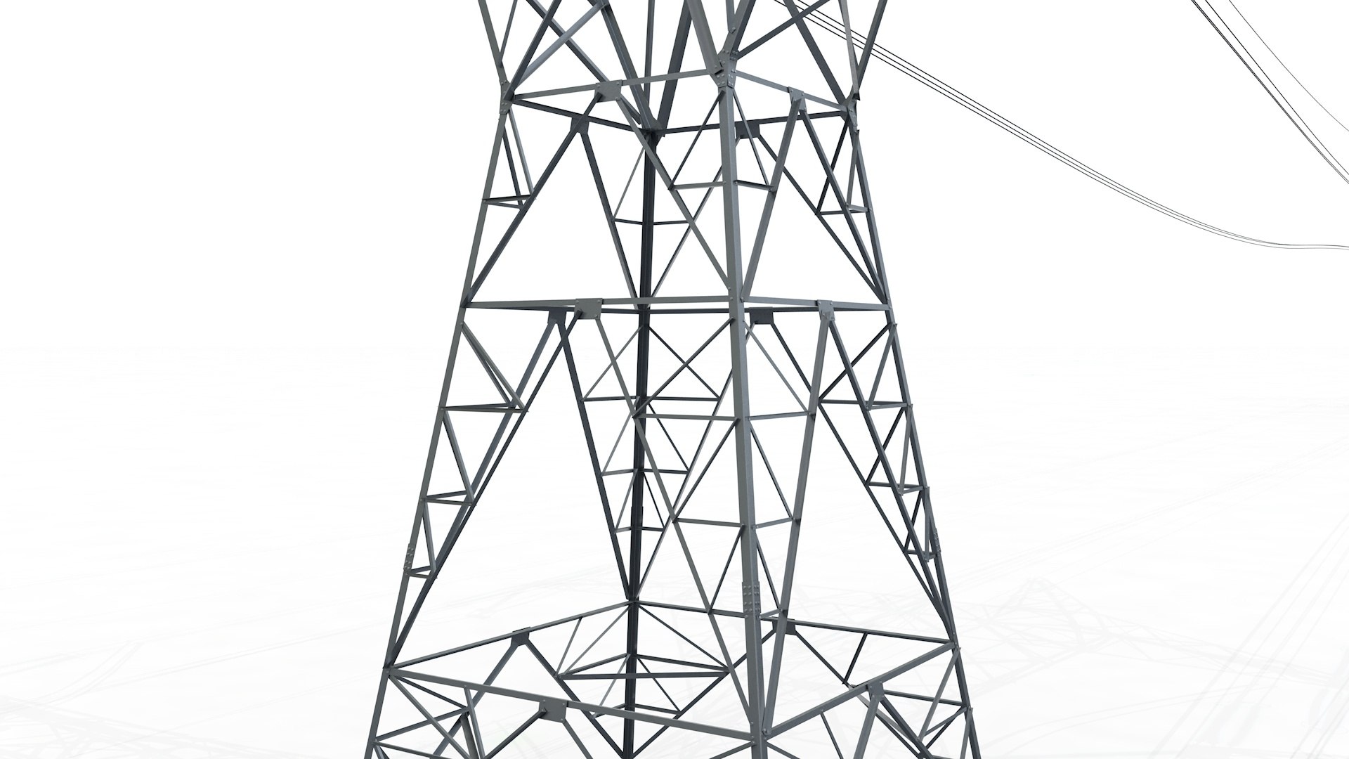 3D Electric Transmission Tower - TurboSquid 1949345