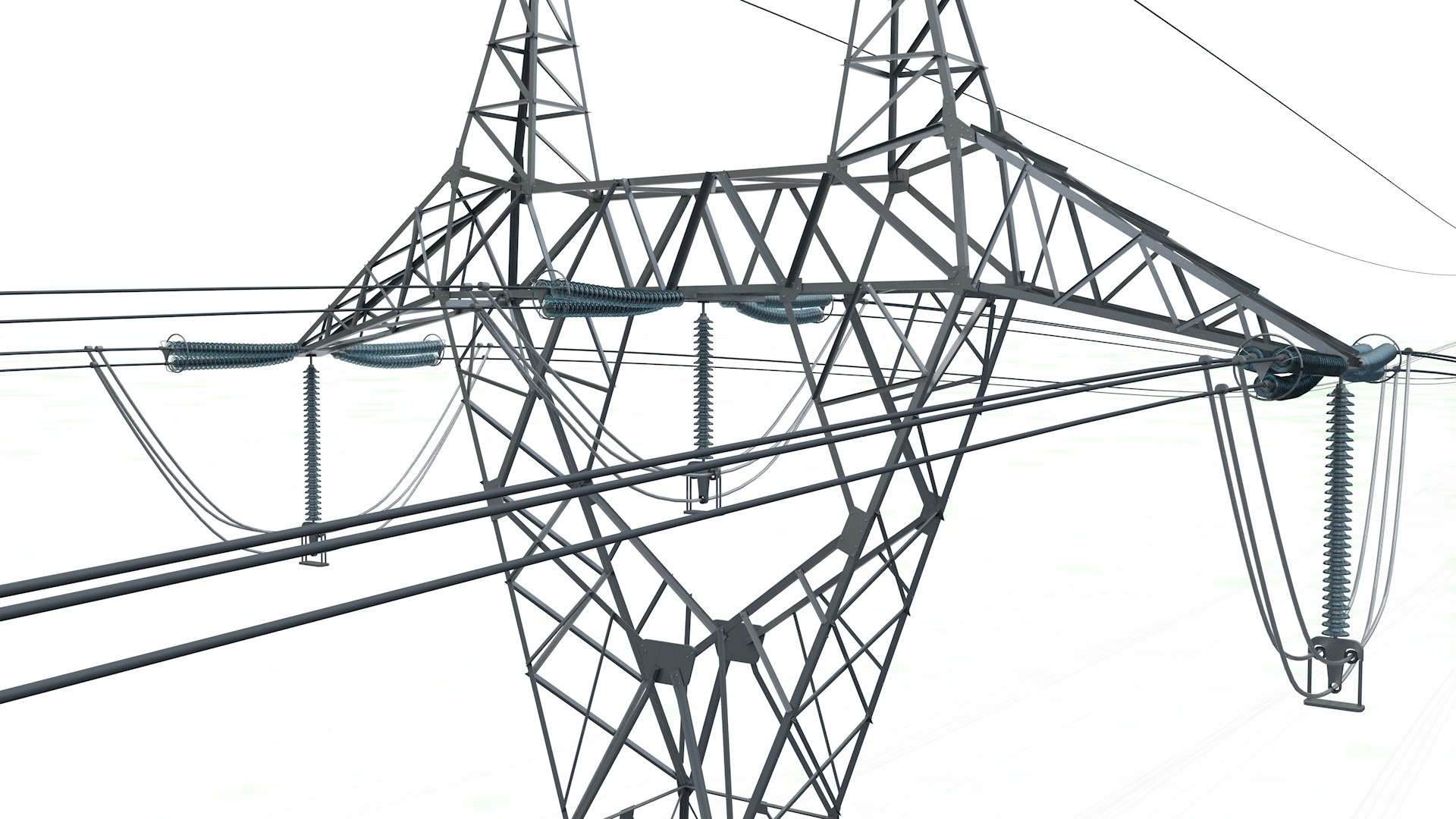 3D Electric Transmission Tower - TurboSquid 1949345