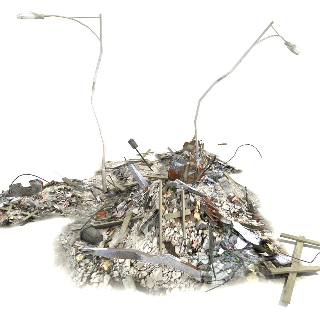 Max Heap Debris Rubble Ruins