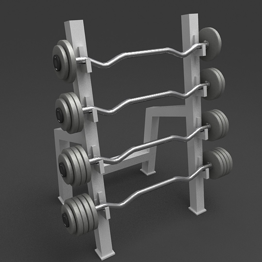 3d Barbell Rack
