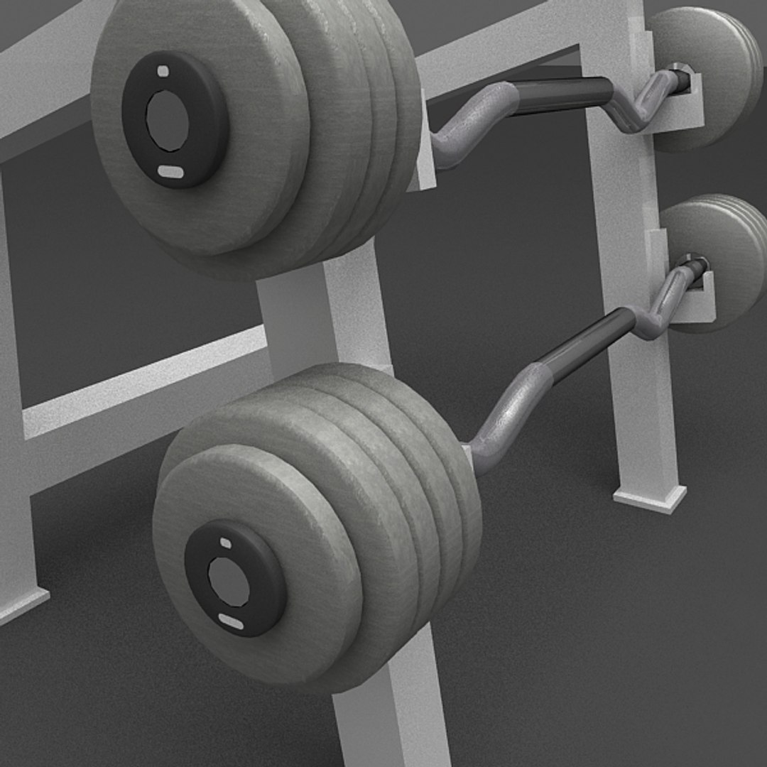 3d Barbell Rack