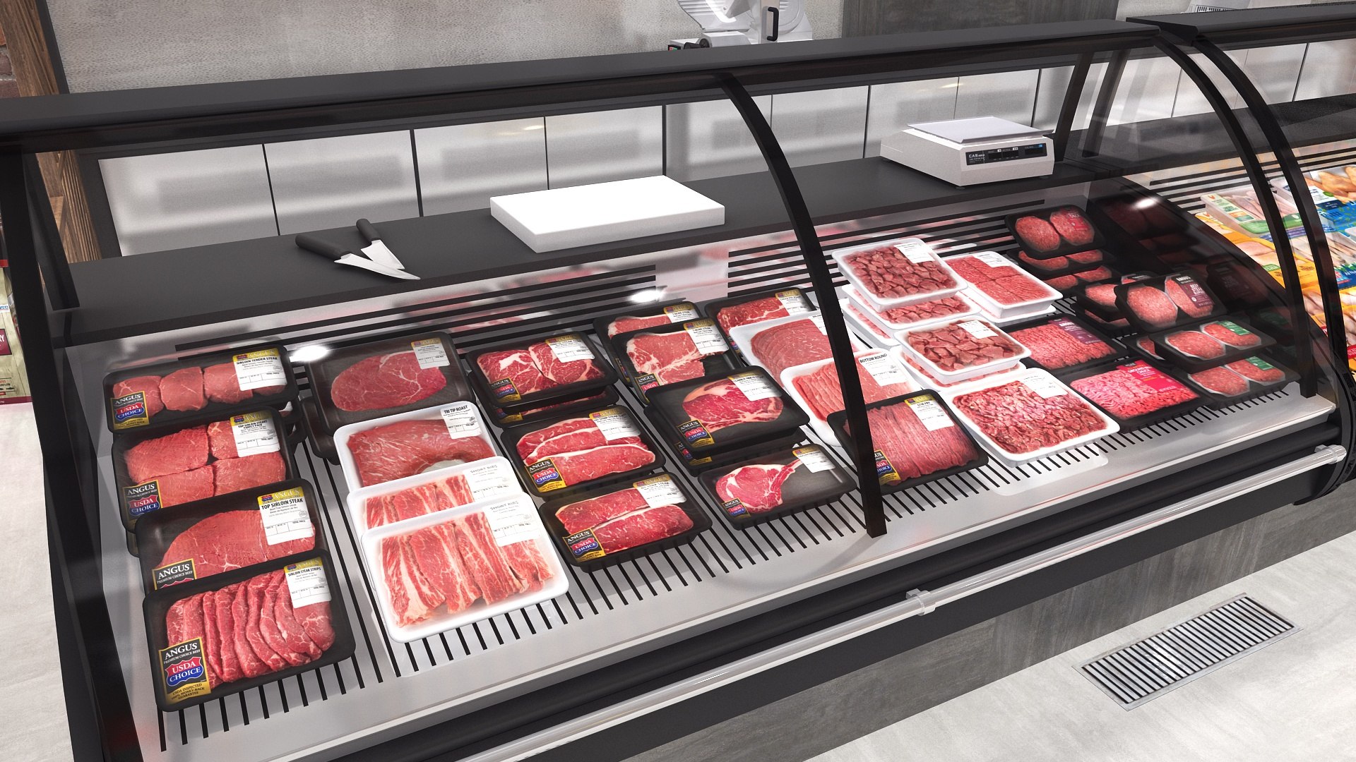 Butcher Shop 1 3D - TurboSquid 2403242