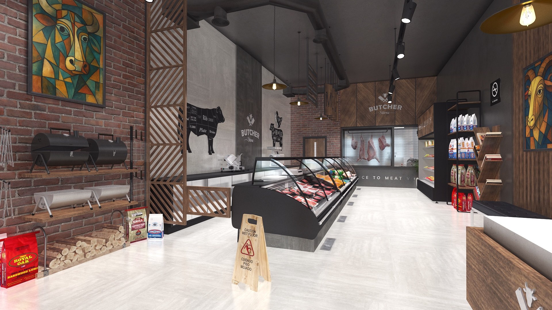 Butcher Shop 1 3D - TurboSquid 2403242