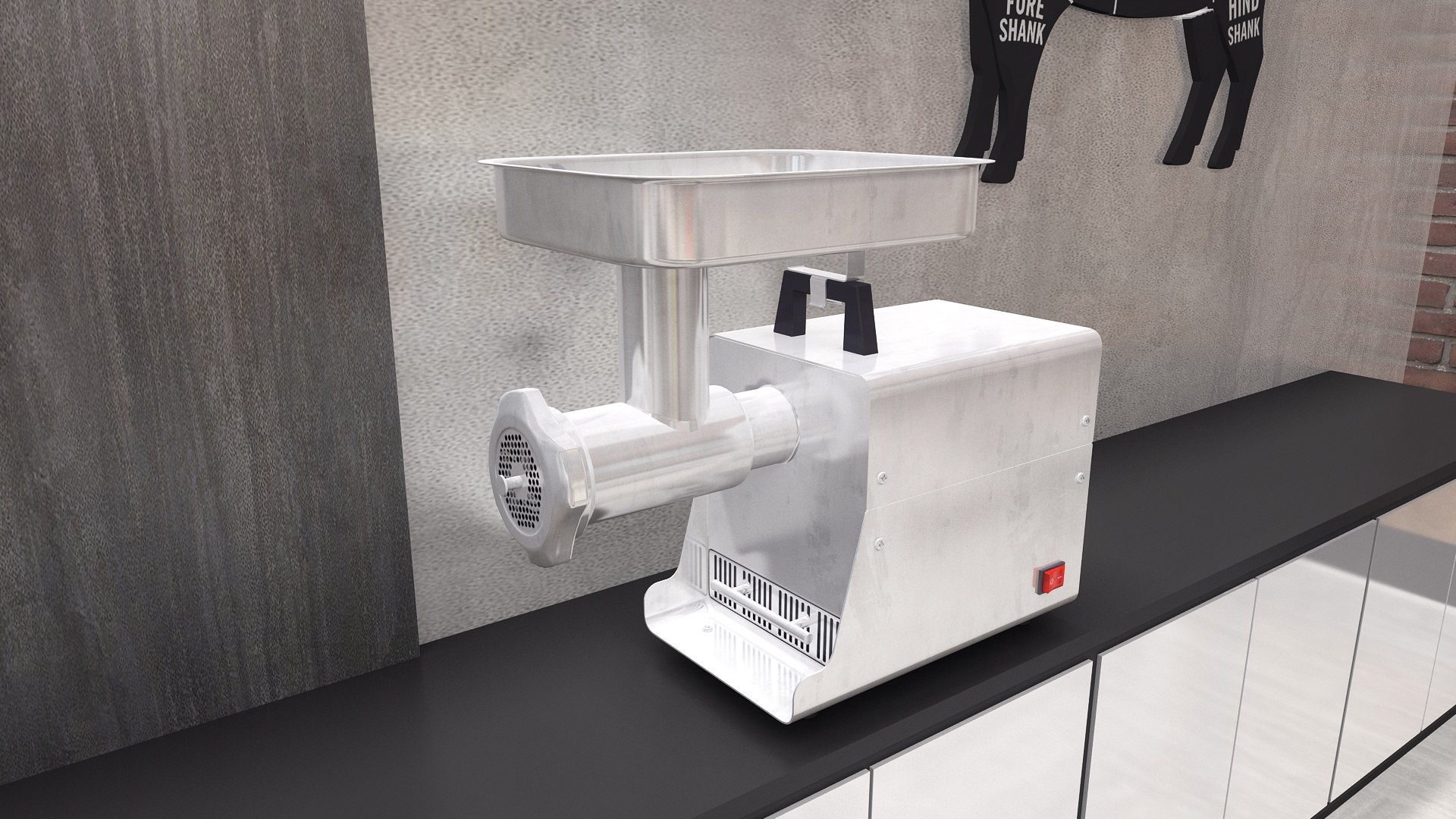 Butcher Shop 1 3D - TurboSquid 2403242
