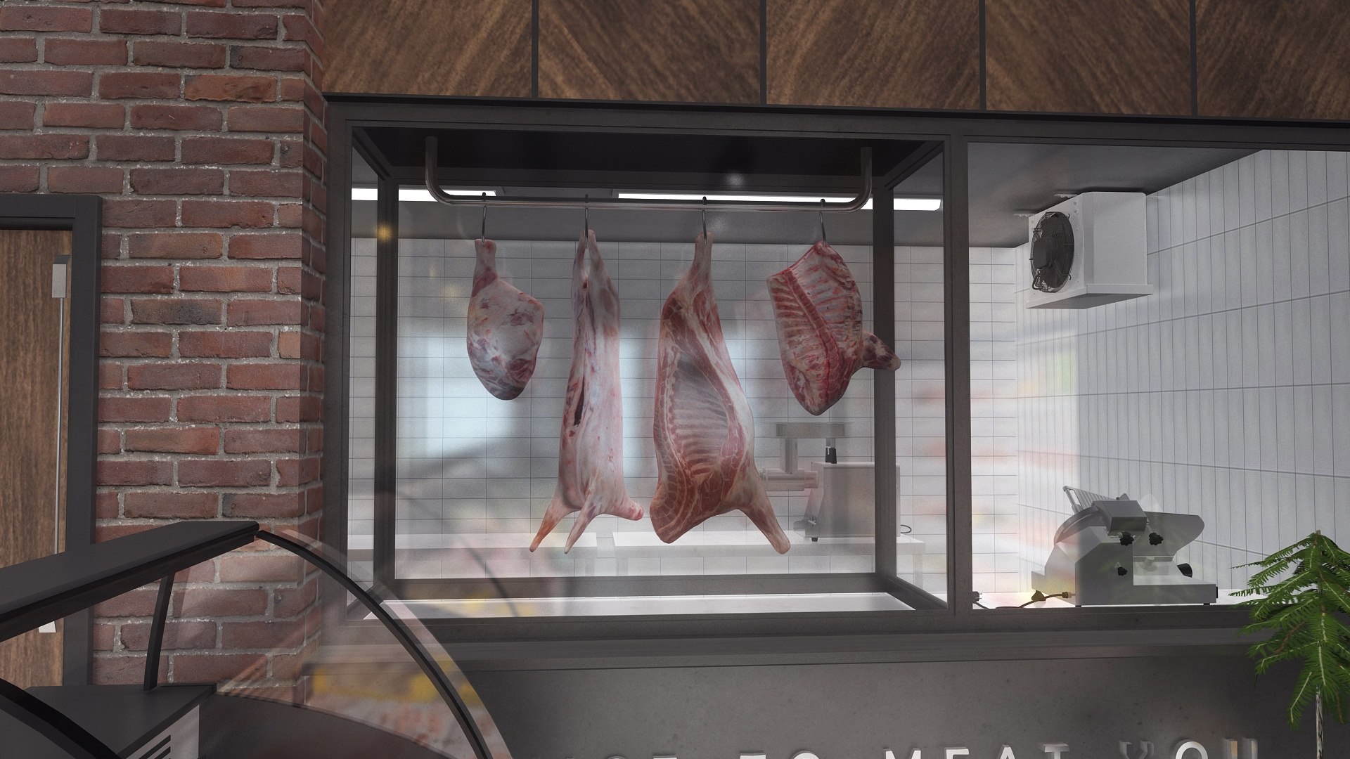 Butcher Shop 1 3D - TurboSquid 2403242