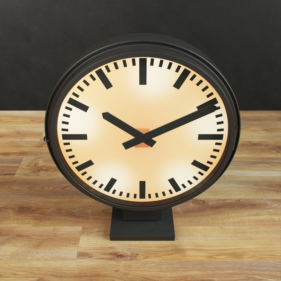 3d Clock Restoration Hardware