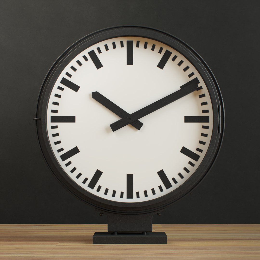 3d Clock Restoration Hardware