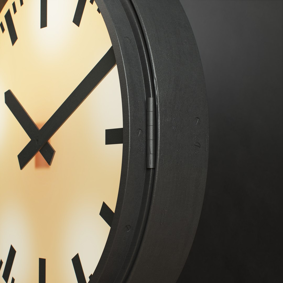 3d Clock Restoration Hardware