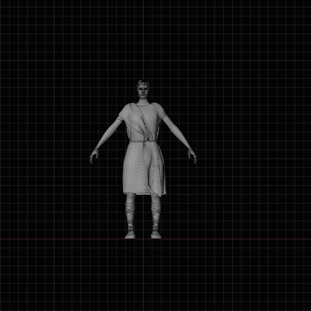 3D Model Ancient Greece Hero Nikolaos - TurboSquid 2297402