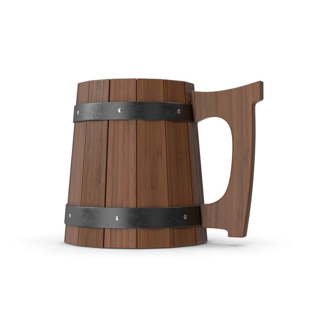 3D Old Mug - TurboSquid 2199755